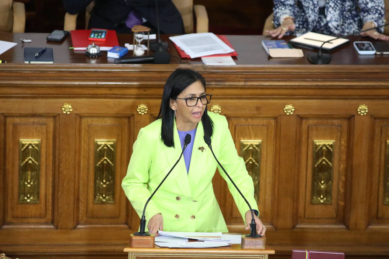 Presidenta Delcy Rodríguez: «Venezuela alcanza el 99% de abastecimiento ...
